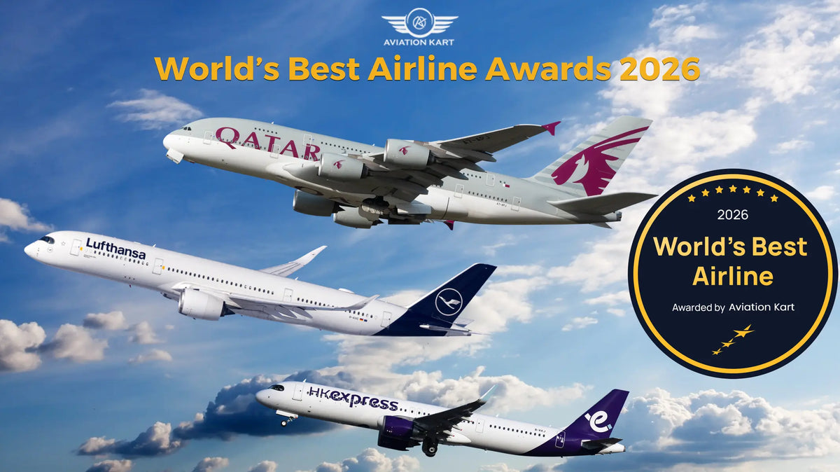 Aviation Kart Announces the World’s Best Airlines for 2026 – Aviationkart