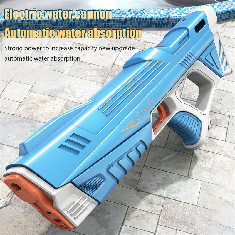 Summer Full Automatic Electric Water Gun Toy Induction Water Absorbing ...
