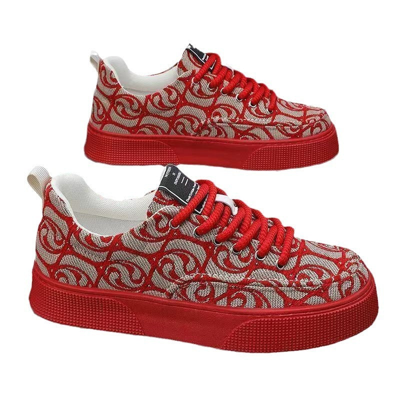 Men's Thick Bottom Sports And Leisure Tide Shoes – Aviationkart