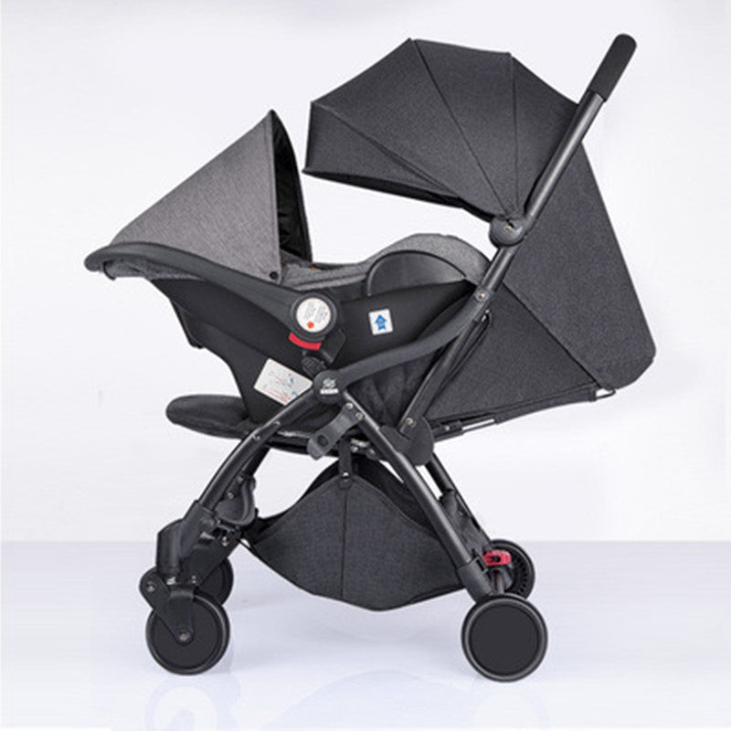 Automatic Folding Baby Stroller Basket Three In One Combination Of ...