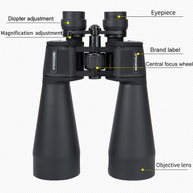 Variable Magnification Zoom Binocular Large Aperture Telescope ...