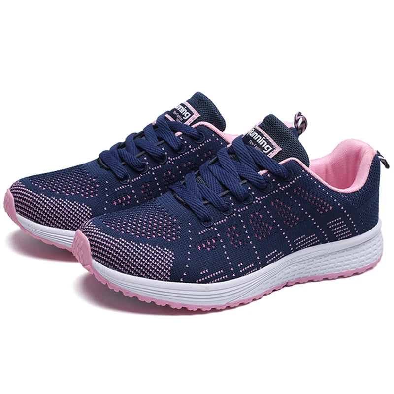 Sneakers Women Shoes Fashion Vulcanize Chunky Sneakers Flat Ladies ...