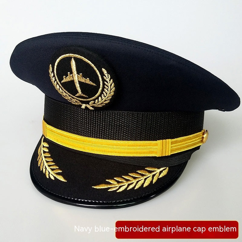 Large Brim Aviation Visor Cap Pilot Hat – Aviationkart